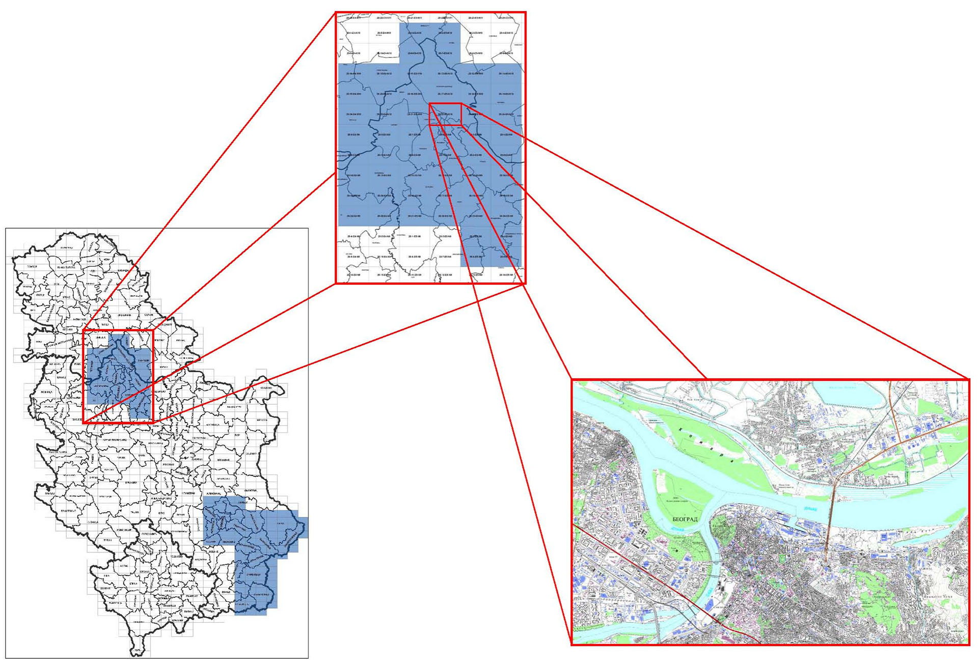 RGZ - Topografske karte