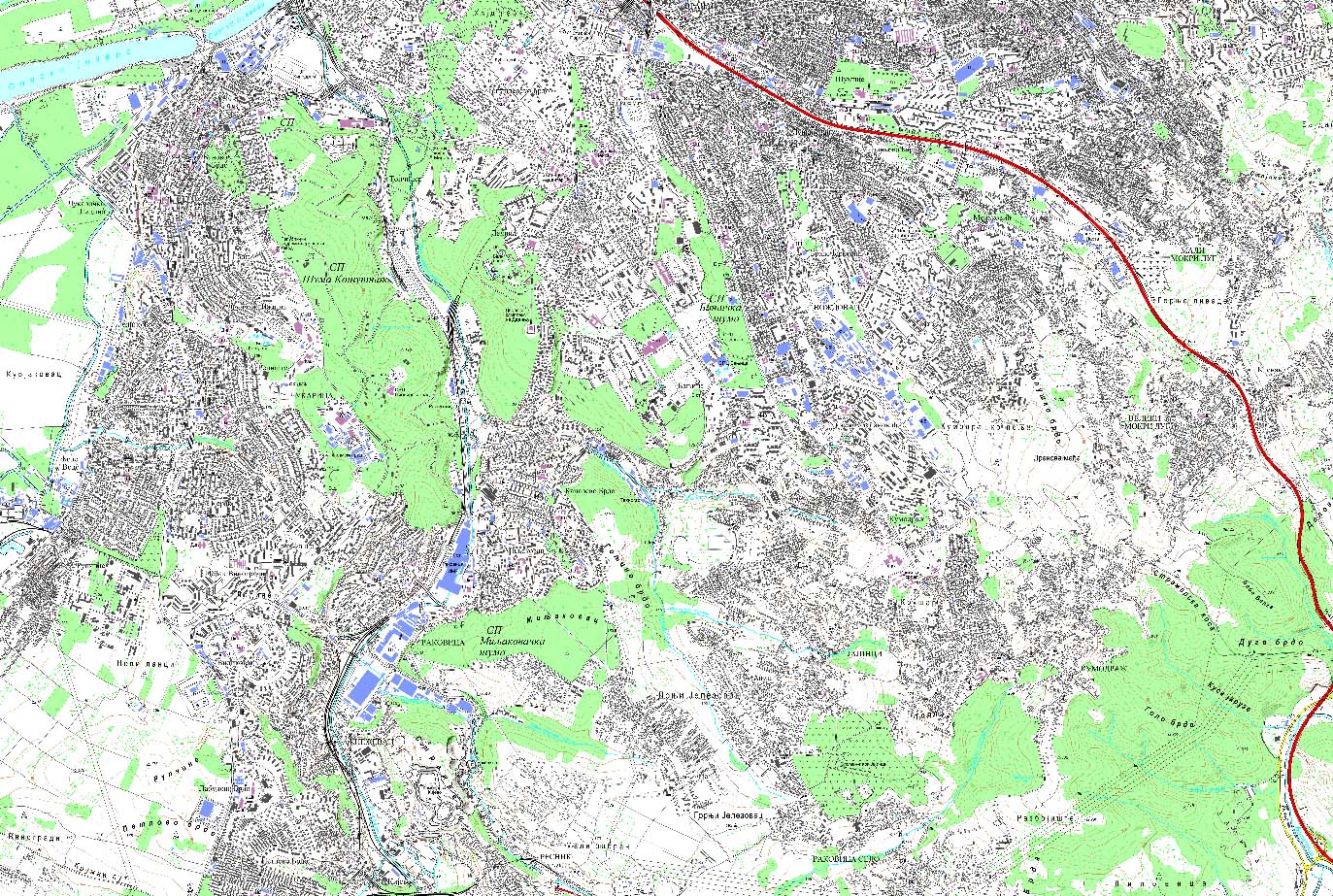 RGZ - Topographic Map